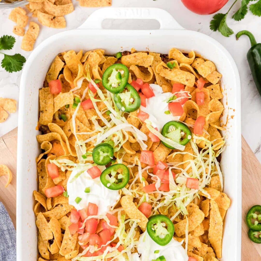 Walking Taco Casserole - Best Casserole Recipes