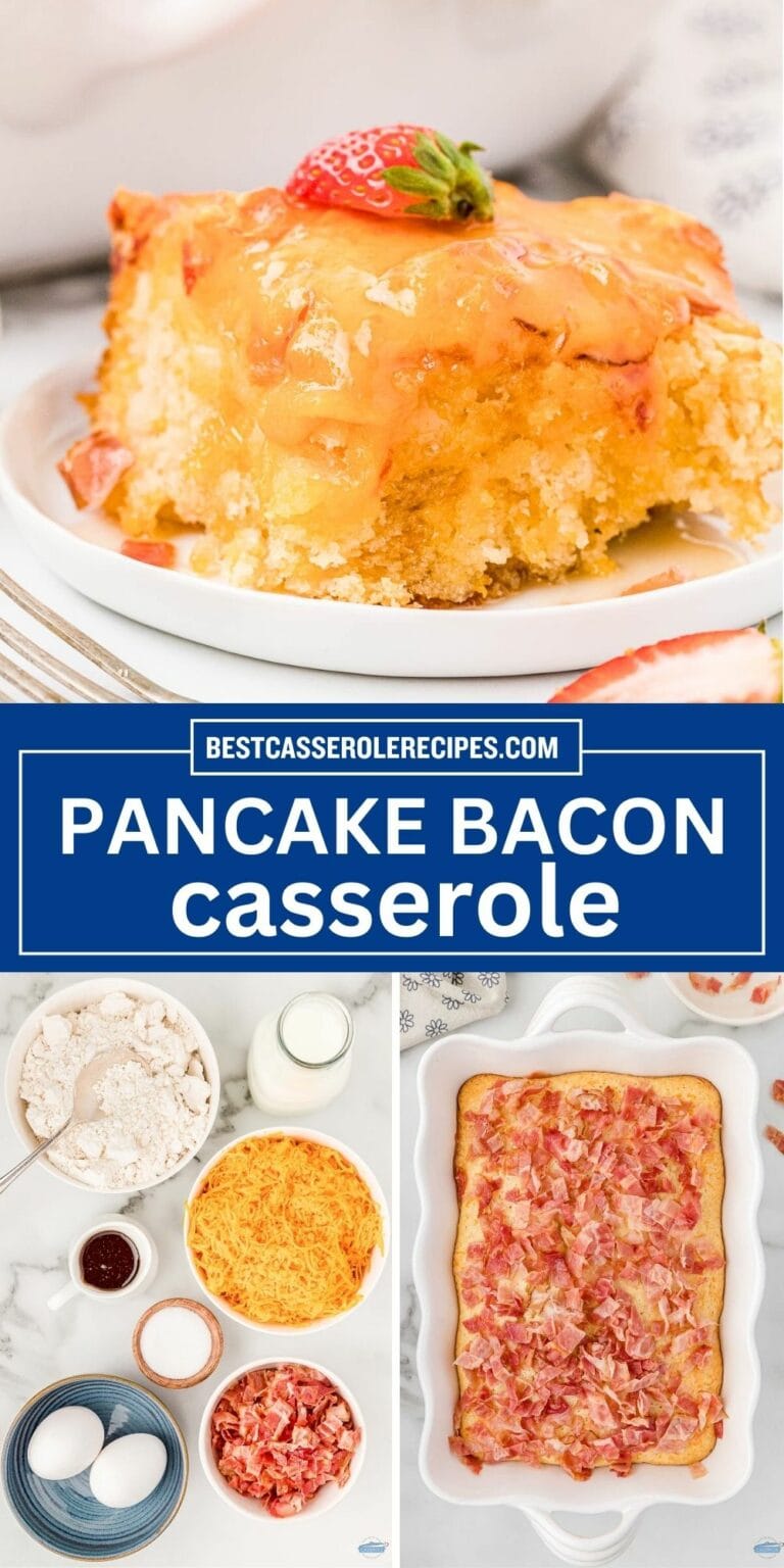 Easy Pancake Bacon Casserole - Best Casserole Recipes
