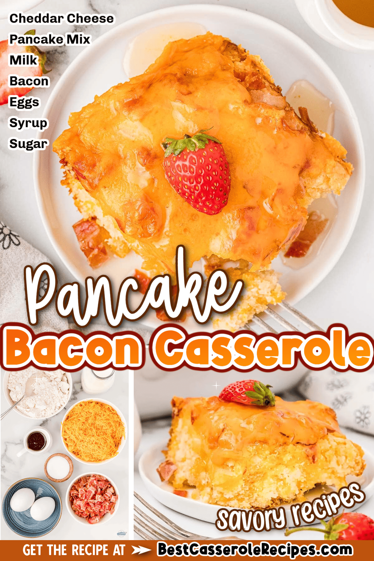 Easy Pancake Bacon Casserole - Best Casserole Recipes