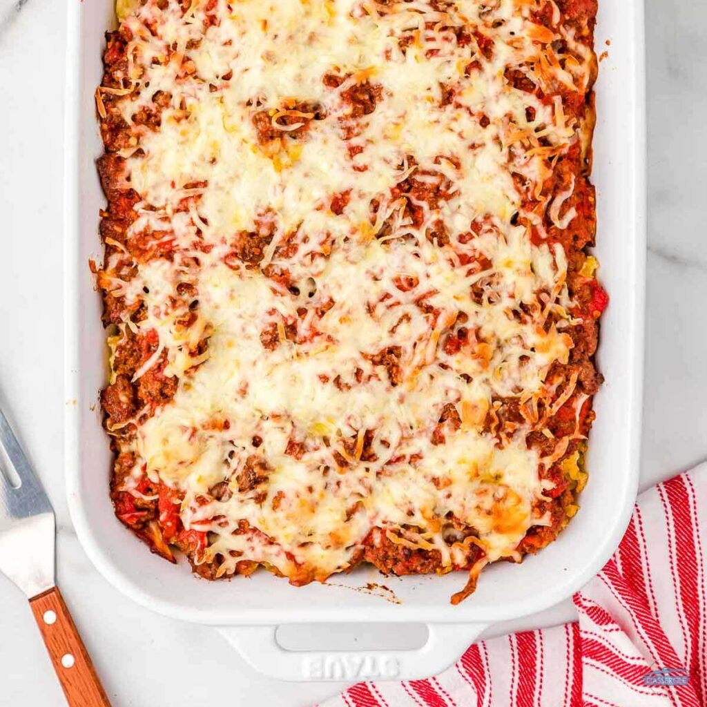 Cheesy Lasagna Casserole - Best Casserole Recipes