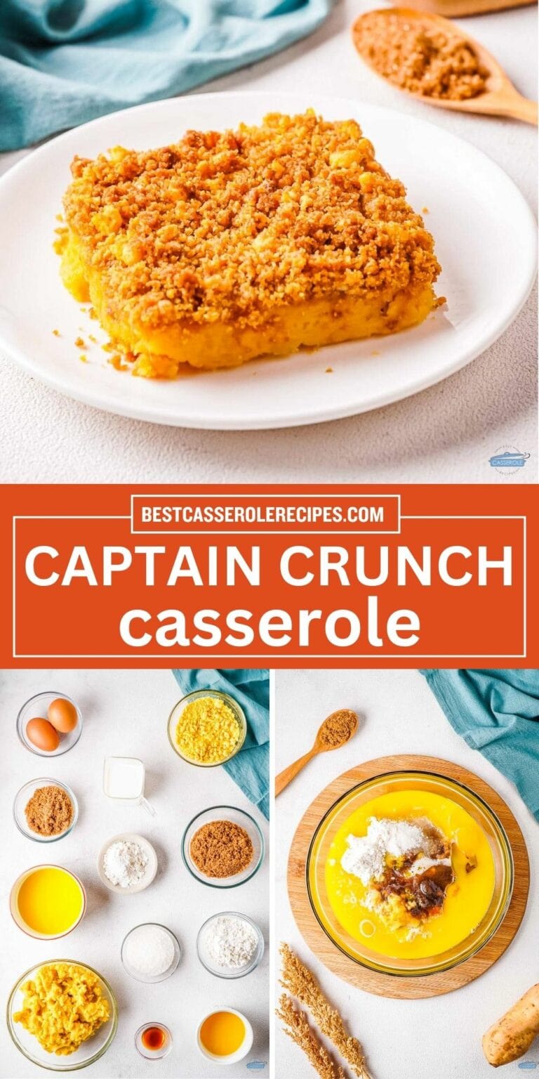 Captain Crunch Casserole Recipe - Best Casserole Recipes