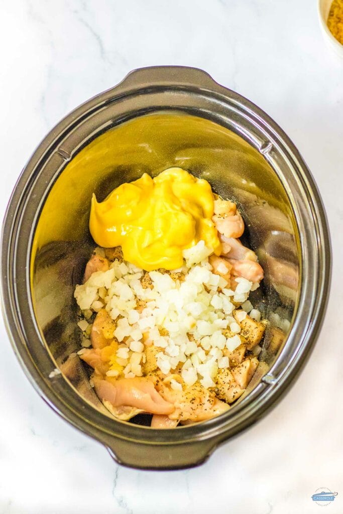 Crock Pot Cheesy Chicken and Rice - Best Casserole Recipes